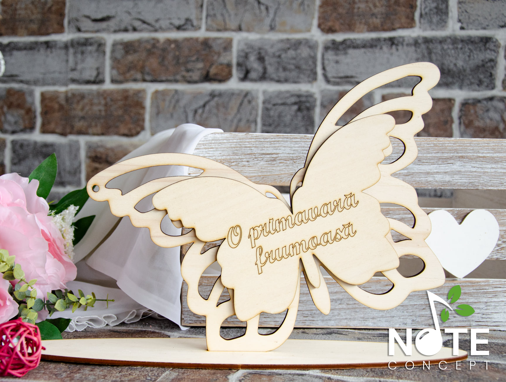 Blank fluture pentru aranjamente florale * NOTE Concept